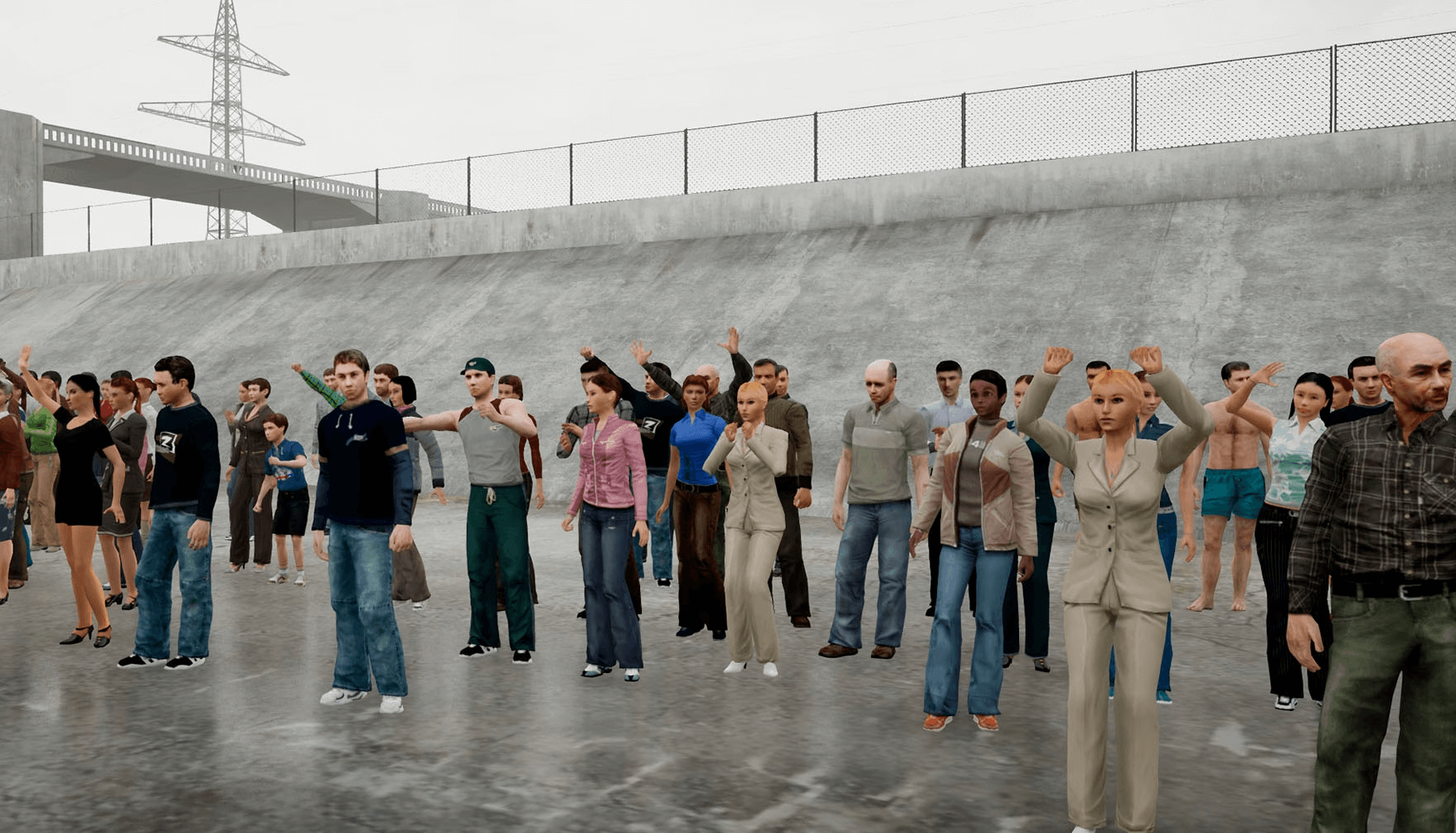 【UE4/5】城市人类模型包-Population System Full PackCGtall-国际最新CG教程_游戏动画专业课程_素材资源 ...