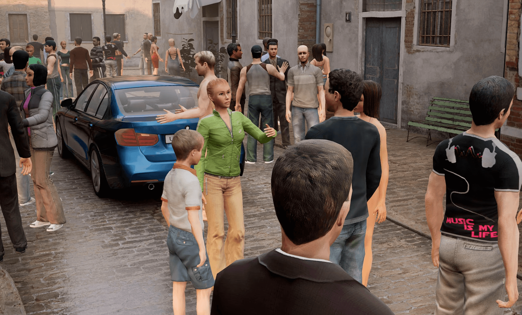 【UE4/5】城市人类模型包-Population System Full PackCGtall-国际最新CG教程_游戏动画专业课程_素材资源 ...